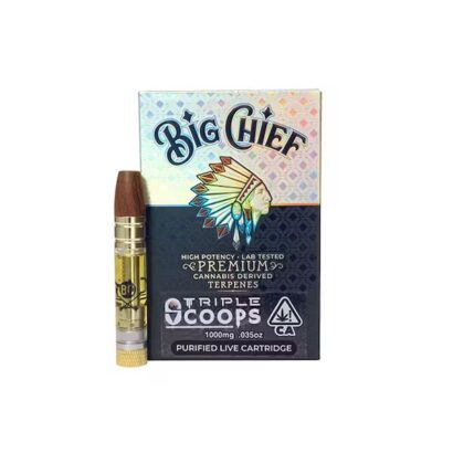 Big Chief Triple Scoop Cartridge - Disposable Cart